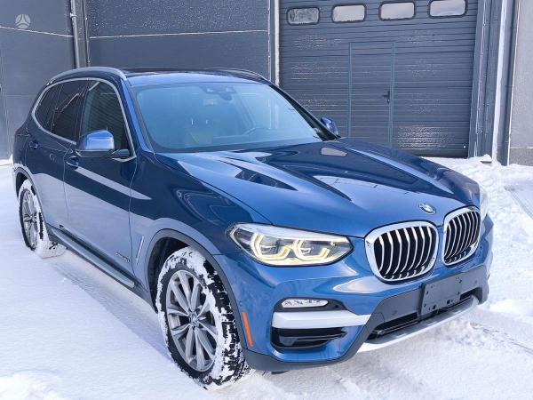 Blue BMW X3 2018 in Klaipeda, with an engine capacity of 2.00 L and mileage of 185 thousand km for 18200 €, photo 2 on AUTOMOTO.COM.LV