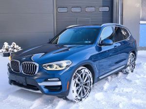 Blue BMW X3 2018 in Klaipeda, with an engine capacity of 2.00 L and mileage of 185 thousand km for 18200 €, photo 4 on AUTOMOTO.COM.LV