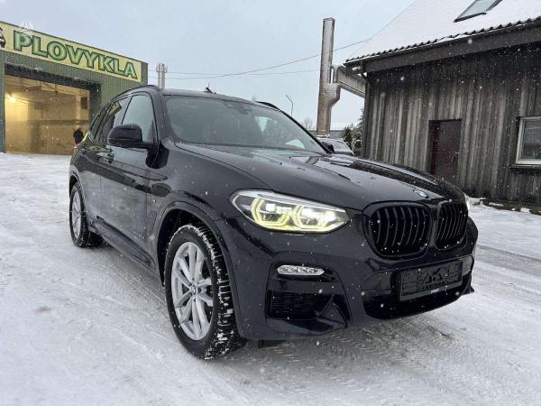 Blue BMW X3 2018 in Utena, with an engine capacity of 2.00 L and mileage of 220 thousand km for 22900 €, photo 4 on AUTOMOTO.COM.LV