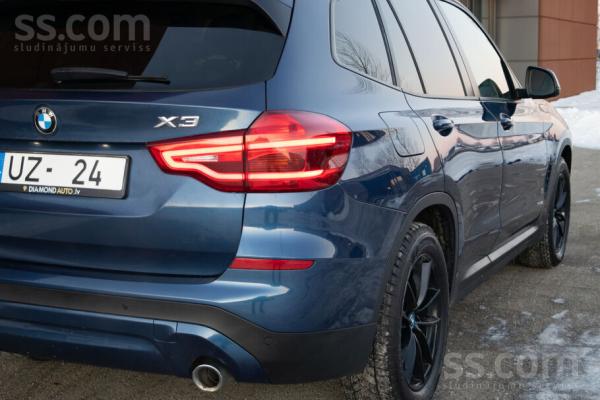 Zils BMW X3 2018 Rīga, ar dzinēja tilpumu 2.00 L un nobraukumu 240 tūkst. km par 23000 €, foto 10 vietnē AUTOMOTO.COM.LV
