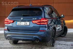 Blue BMW X3 2018 in Riga, with an engine capacity of 2.00 L and mileage of 240 thousand km for 23000 €, photo 11 on AUTOMOTO.COM.LV