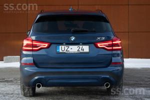 Blue BMW X3 2018 in Riga, with an engine capacity of 2.00 L and mileage of 240 thousand km for 23000 €, photo 12 on AUTOMOTO.COM.LV