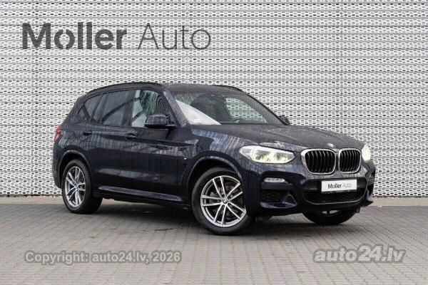 Blue BMW X3 2018 in Riga, with an engine capacity of 2.00 L and mileage of 148 thousand km for 24492 €, photo 2 on AUTOMOTO.COM.LV