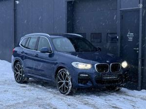 Blue BMW X3 2018 in Kaunas, with an engine capacity of 2.00 L and mileage of 193 thousand km for 22999 €, photo 5 on AUTOMOTO.COM.LV