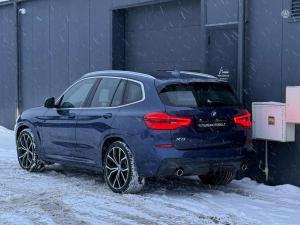 Blue BMW X3 2018 in Kaunas, with an engine capacity of 2.00 L and mileage of 193 thousand km for 22999 €, photo 6 on AUTOMOTO.COM.LV
