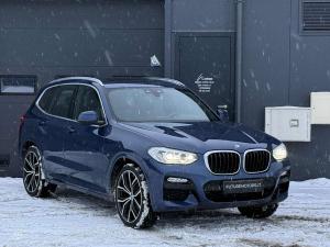 Blue BMW X3 2018 in Kaunas, with an engine capacity of 2.00 L and mileage of 193 thousand km for 22999 €, photo 7 on AUTOMOTO.COM.LV
