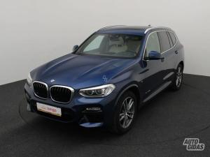 Blue BMW X3 2018 in Vilnius, with an engine capacity of 3.00 L and mileage of 242 thousand km for 24999 €, photo  on AUTOMOTO.COM.LV