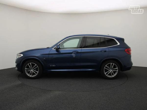Blue BMW X3 2018 in Vilnius, with an engine capacity of 3.00 L and mileage of 242 thousand km for 24999 €, photo 6 on AUTOMOTO.COM.LV