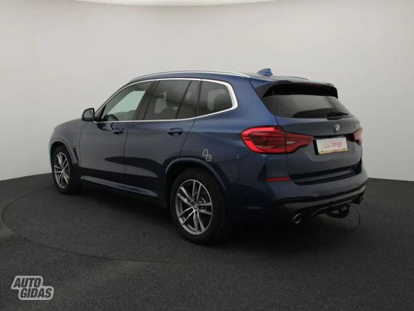 Blue BMW X3 2018 in Vilnius, with an engine capacity of 3.00 L and mileage of 242 thousand km for 24999 €, photo 7 on AUTOMOTO.COM.LV