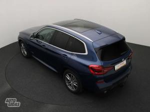 Blue BMW X3 2018 in Vilnius, with an engine capacity of 3.00 L and mileage of 242 thousand km for 24999 €, photo 13 on AUTOMOTO.COM.LV