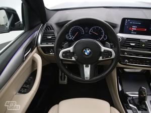 Blue BMW X3 2018 in Vilnius, with an engine capacity of 3.00 L and mileage of 242 thousand km for 24999 €, photo 18 on AUTOMOTO.COM.LV
