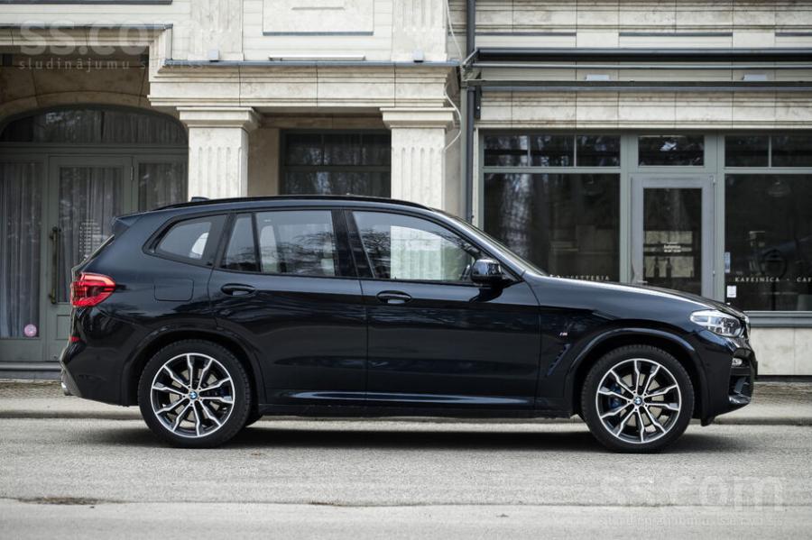 Blue BMW X3 2018 in Jurmala, with an engine capacity of 3.00 L and mileage of 170 thousand km for 25900 €, photo 6 on AUTOMOTO.COM.LV