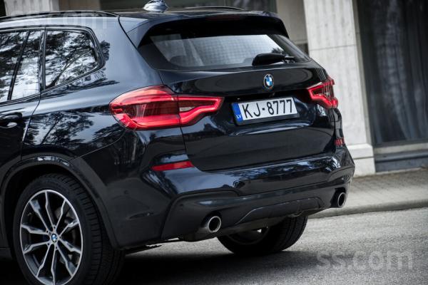 Blue BMW X3 2018 in Jurmala, with an engine capacity of 3.00 L and mileage of 170 thousand km for 25900 €, photo 7 on AUTOMOTO.COM.LV