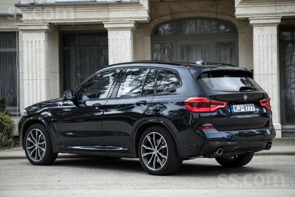 Blue BMW X3 2018 in Jurmala, with an engine capacity of 3.00 L and mileage of 170 thousand km for 25900 €, photo 8 on AUTOMOTO.COM.LV