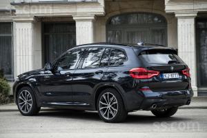 Blue BMW X3 2018 in Jurmala, with an engine capacity of 3.00 L and mileage of 170 thousand km for 25900 €, photo 9 on AUTOMOTO.COM.LV