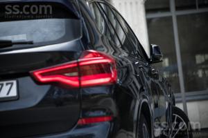 Blue BMW X3 2018 in Jurmala, with an engine capacity of 3.00 L and mileage of 170 thousand km for 25900 €, photo 10 on AUTOMOTO.COM.LV