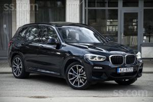 Blue BMW X3 2018 in Jurmala, with an engine capacity of 3.00 L and mileage of 170 thousand km for 25900 €, photo 12 on AUTOMOTO.COM.LV