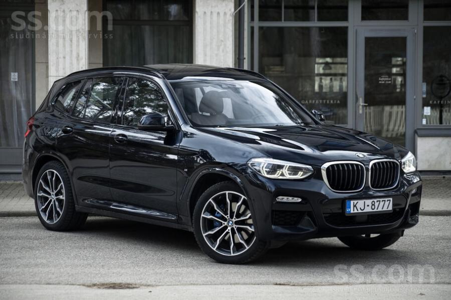 Blue BMW X3 2018 in Jurmala, with an engine capacity of 3.00 L and mileage of 170 thousand km for 25900 €, photo 12 on AUTOMOTO.COM.LV