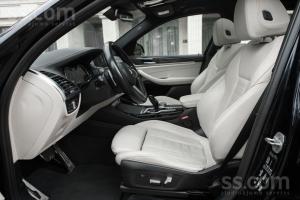 Blue BMW X3 2018 in Jurmala, with an engine capacity of 3.00 L and mileage of 170 thousand km for 25900 €, photo 15 on AUTOMOTO.COM.LV