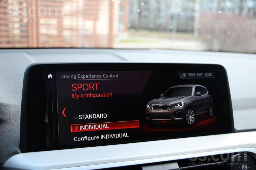 Zils BMW X3 2018 Rīga, ar dzinēja tilpumu 2.00 L un nobraukumu 194 tūkst. km par 24450 €, foto 28 vietnē AUTOMOTO.COM.LV