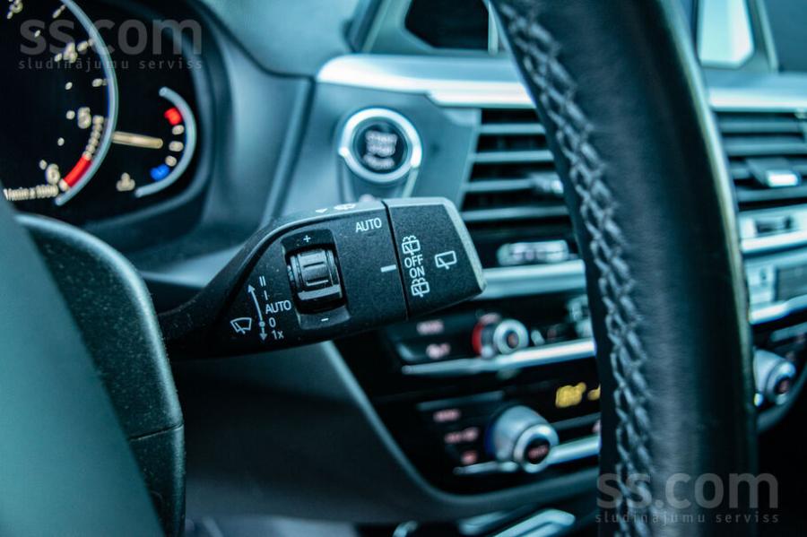 Синий БМВ Х3 2018 в Рига, объемом двигателя 2.00 л и пробегом 240 тыс. км за 19770 €, фото 29 на AUTOMOTO.COM.LV