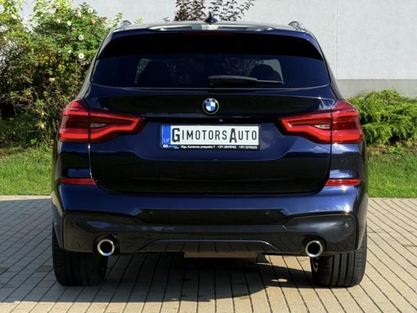 Blue BMW X3 2018 in Riga, with an engine capacity of 2.00 L and mileage of 189 thousand km for 24900 €, photo 8 on AUTOMOTO.COM.LV