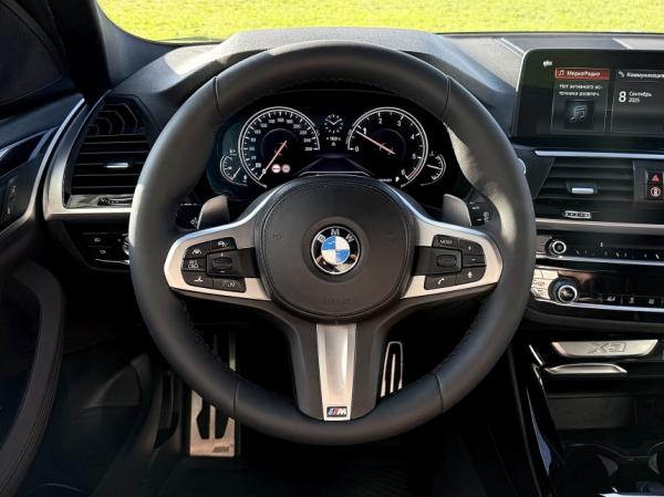 Blue BMW X3 2018 in Riga, with an engine capacity of 2.00 L and mileage of 189 thousand km for 24900 €, photo 9 on AUTOMOTO.COM.LV