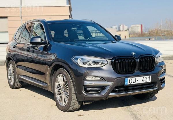 Blue BMW X3 2018 in Riga, with an engine capacity of 2.00 L and mileage of 205 thousand km for 21800 €, photo 1 on AUTOMOTO.COM.LV
