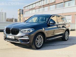 Blue BMW X3 2018 in Riga, with an engine capacity of 2.00 L and mileage of 205 thousand km for 21800 €, photo 3 on AUTOMOTO.COM.LV
