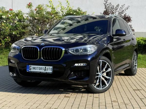 Blue BMW X3 2018 in Riga, with an engine capacity of 2.00 L and mileage of 189 thousand km for 24900 €, photo 1 on AUTOMOTO.COM.LV