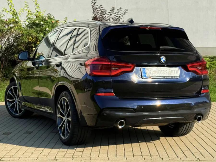 Blue BMW X3 2018 in Riga, with an engine capacity of 2.00 L and mileage of 189 thousand km for 24900 €, photo 8 on AUTOMOTO.COM.LV
