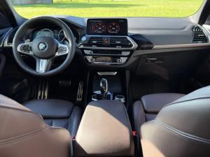 Blue BMW X3 2018 in Riga, with an engine capacity of 2.00 L and mileage of 189 thousand km for 24900 €, photo 11 on AUTOMOTO.COM.LV