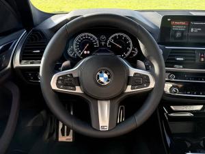 Blue BMW X3 2018 in Riga, with an engine capacity of 2.00 L and mileage of 189 thousand km for 24900 €, photo 13 on AUTOMOTO.COM.LV