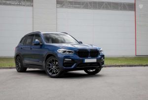 Blue BMW X3 2018 in Vilnius, with an engine capacity of 2.00 L and mileage of 170 thousand km for 23000 €, photo 4 on AUTOMOTO.COM.LV