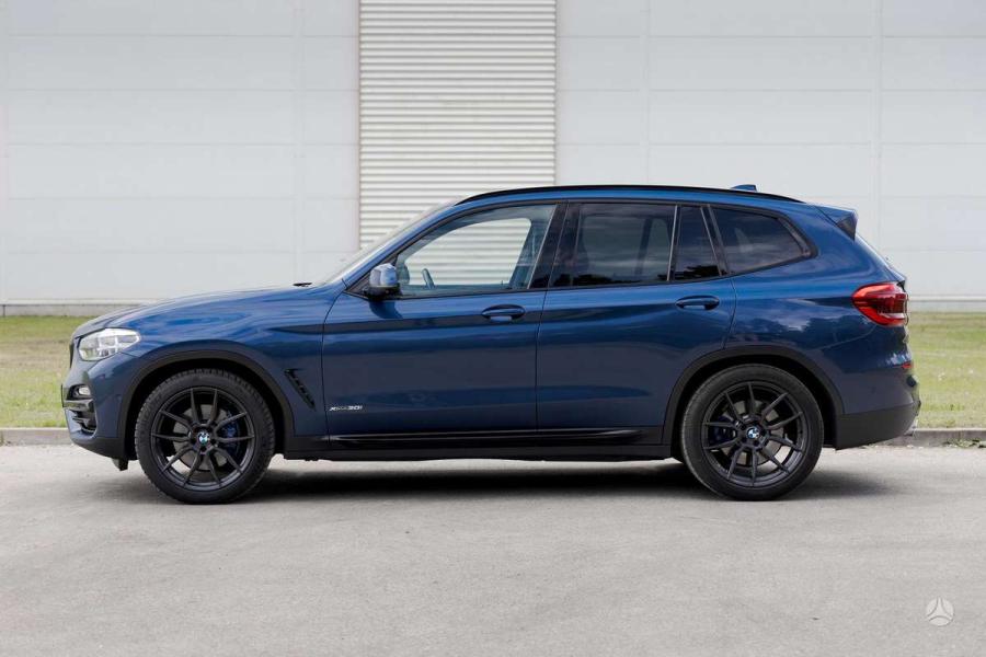 Blue BMW X3 2018 in Vilnius, with an engine capacity of 2.00 L and mileage of 170 thousand km for 23000 €, photo 6 on AUTOMOTO.COM.LV
