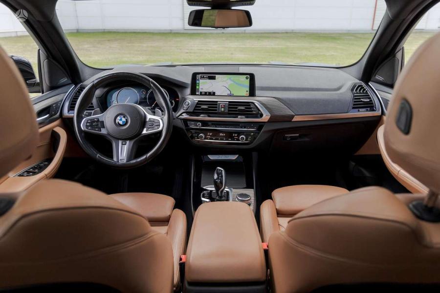 Blue BMW X3 2018 in Vilnius, with an engine capacity of 2.00 L and mileage of 170 thousand km for 23000 €, photo 16 on AUTOMOTO.COM.LV
