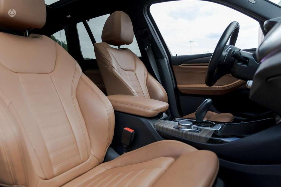 Blue BMW X3 2018 in Vilnius, with an engine capacity of 2.00 L and mileage of 170 thousand km for 23000 €, photo 24 on AUTOMOTO.COM.LV