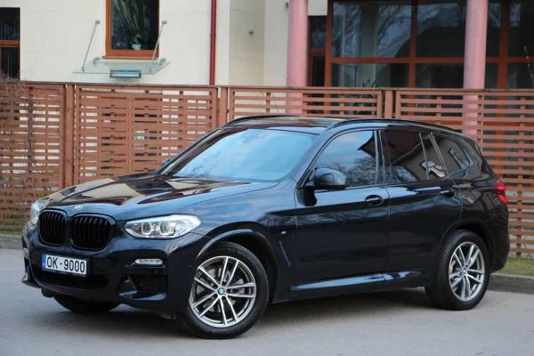 Blue BMW X3 2018 in Marupe, with an engine capacity of 2.00 L and mileage of 194 thousand km for 24450 €, photo 5 on AUTOMOTO.COM.LV