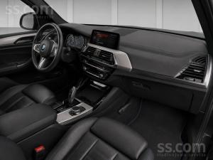 Blue BMW X3 2018 in Jelgava, with an engine capacity of 2.00 L and mileage of 210 thousand km for 23900 €, photo 4 on AUTOMOTO.COM.LV
