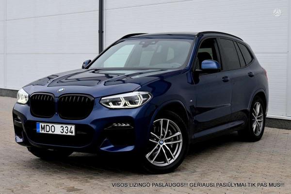 Zils BMW X3 2018 Kretinga, ar dzinēja tilpumu 2.00 L un nobraukumu 166 tūkst. km par 24999 €, foto 3 vietnē AUTOMOTO.COM.LV