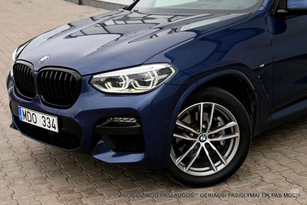 Zils BMW X3 2018 Kretinga, ar dzinēja tilpumu 2.00 L un nobraukumu 166 tūkst. km par 24999 €, foto 4 vietnē AUTOMOTO.COM.LV