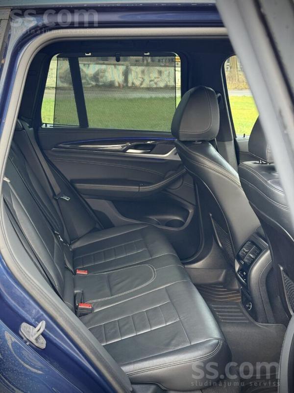 Zils BMW X3 2018 Rīga, ar dzinēja tilpumu 3.00 L un nobraukumu 195 tūkst. km par 29499 €, foto 9 vietnē AUTOMOTO.COM.LV