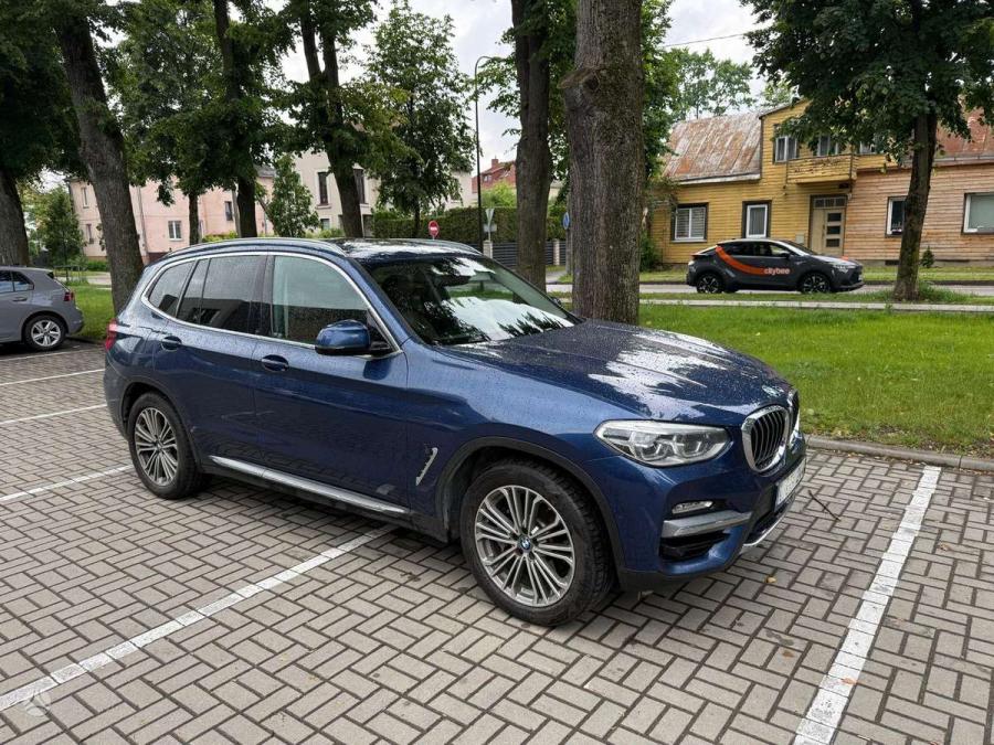 Zils BMW X3 2018 Kauņa, ar dzinēja tilpumu 2.99 L un nobraukumu 312 tūkst. km par 21500 €, foto 1 vietnē AUTOMOTO.COM.LV