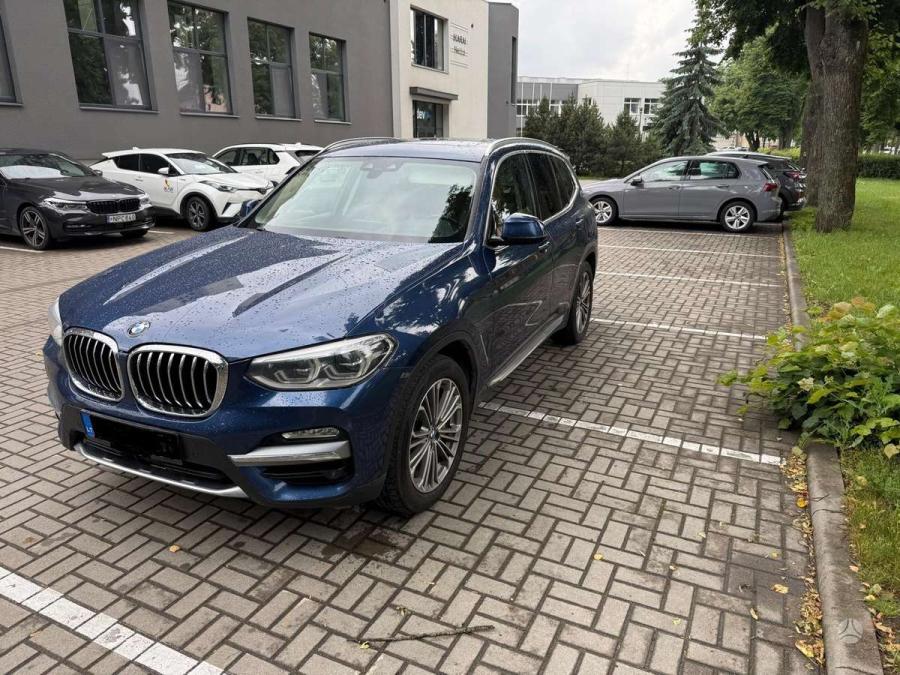 Zils BMW X3 2018 Kauņa, ar dzinēja tilpumu 2.99 L un nobraukumu 312 tūkst. km par 21500 €, foto 3 vietnē AUTOMOTO.COM.LV