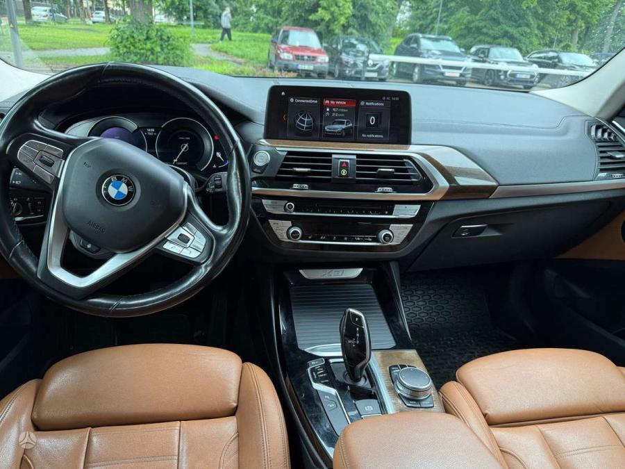 Zils BMW X3 2018 Kauņa, ar dzinēja tilpumu 2.99 L un nobraukumu 312 tūkst. km par 21500 €, foto 10 vietnē AUTOMOTO.COM.LV