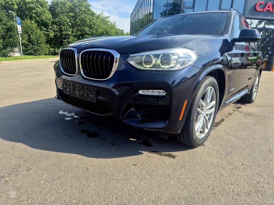 Синий БМВ Х3 2018 в Паневежис, объемом двигателя 2.00 л и пробегом 226 тыс. км за 17500 €, фото 12 на AUTOMOTO.COM.LV