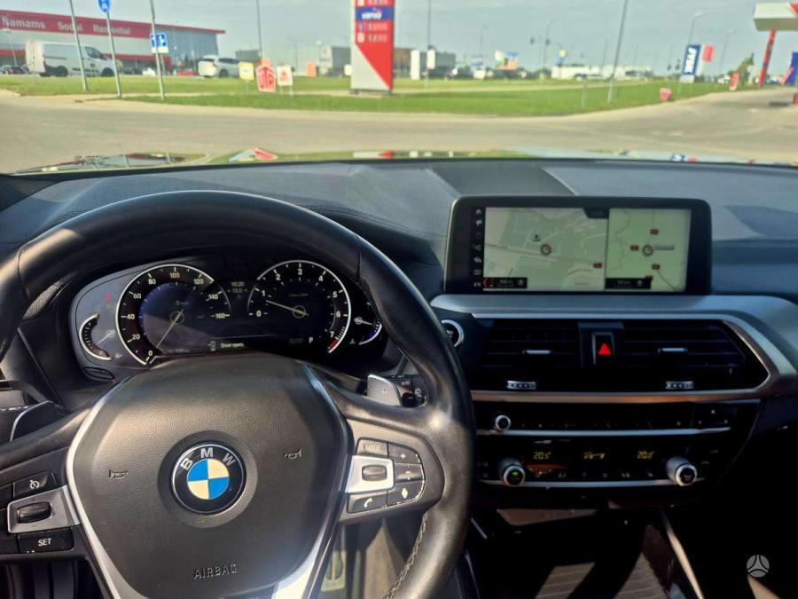 Синий БМВ Х3 2018 в Паневежис, объемом двигателя 2.00 л и пробегом 226 тыс. км за 17500 €, фото 34 на AUTOMOTO.COM.LV