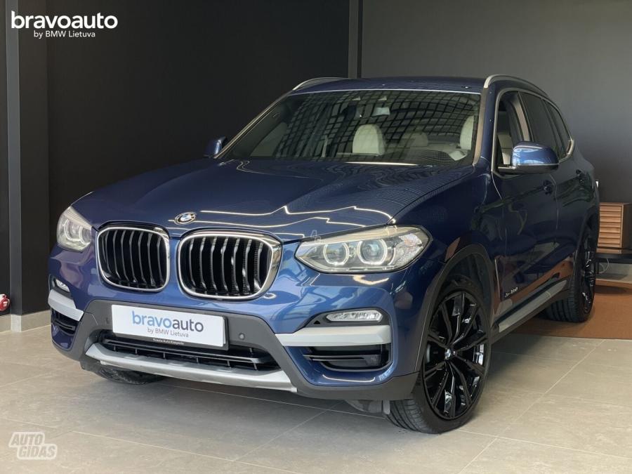 Blue BMW X3 2018 in Klaipeda, with an engine capacity of 2.00 L and mileage of 170 thousand km for 22551 €, photo 1 on AUTOMOTO.COM.LV