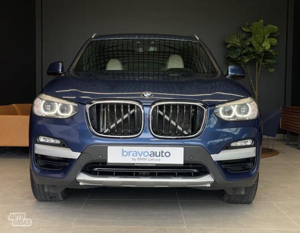 Blue BMW X3 2018 in Klaipeda, with an engine capacity of 2.00 L and mileage of 170 thousand km for 22551 €, photo 2 on AUTOMOTO.COM.LV