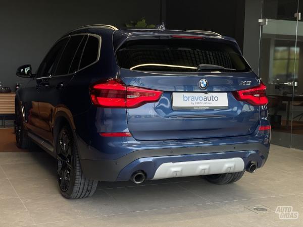 Blue BMW X3 2018 in Klaipeda, with an engine capacity of 2.00 L and mileage of 170 thousand km for 22551 €, photo 6 on AUTOMOTO.COM.LV
